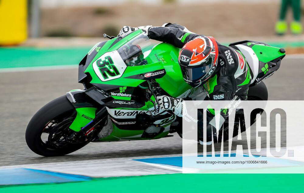 Superbike, WM in Jerez Spanish Superbikes rider Isaac Vinales of Orelac ...