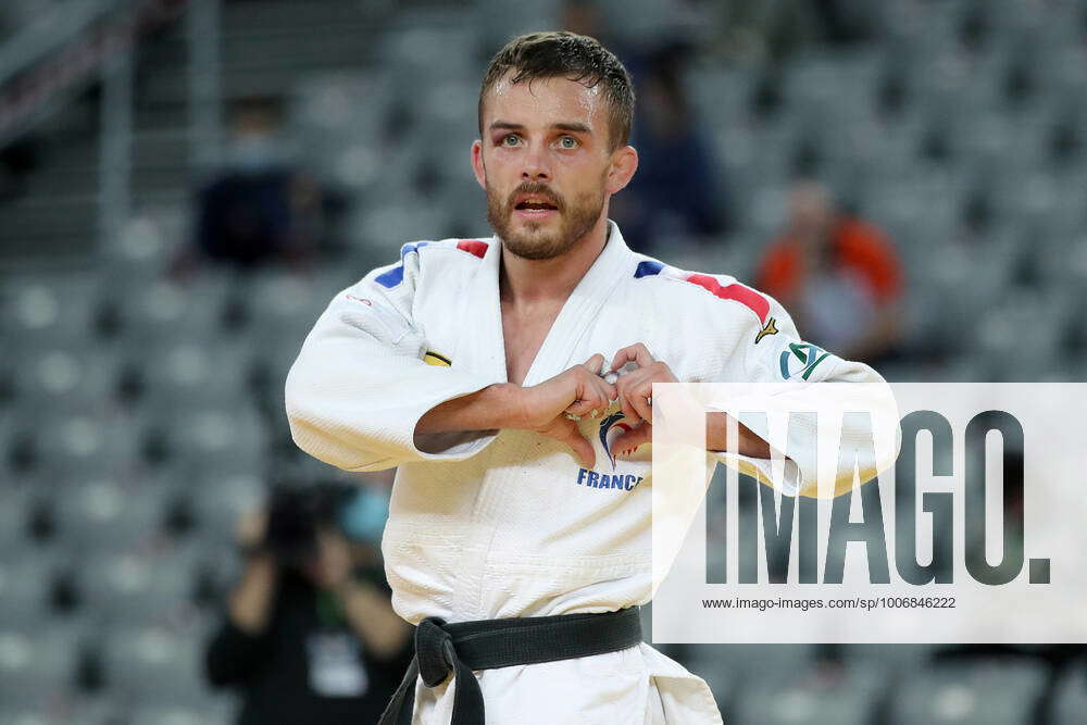Judo Grand Prix Zagreb 2021 Samuel Hall of Great Britain reacts in the ...