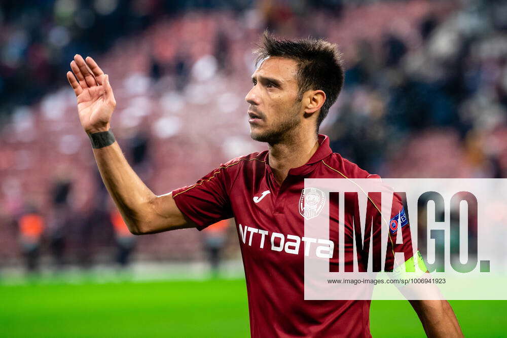 CFR Cluj - Sevilla FC round of 32 Mario Camora captain of CFR Cluj in ...