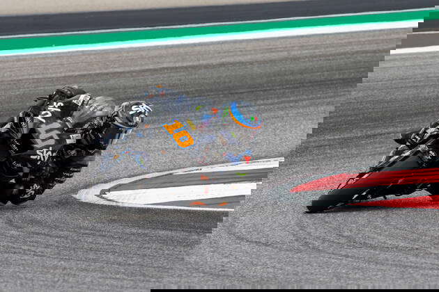 AUSTIN, TX - OCTOBER 01: Luca Marini of Italy and Sky VR46 Avintia is ...