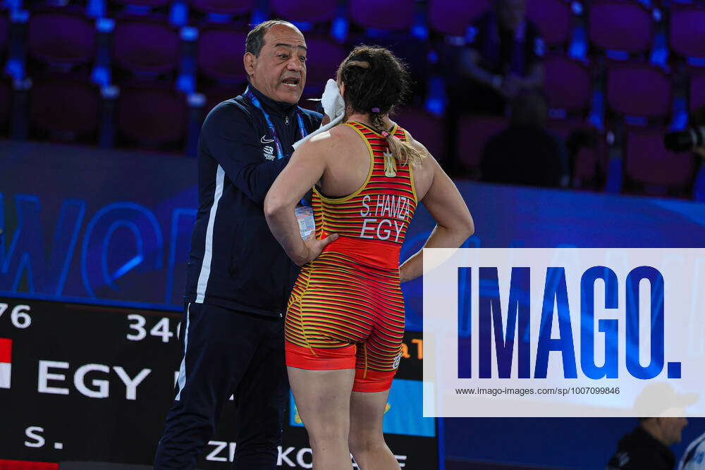 Wrestling World Championships WW 76kg Samar Amer Ibrahim HAMZA EGY Oslo ...