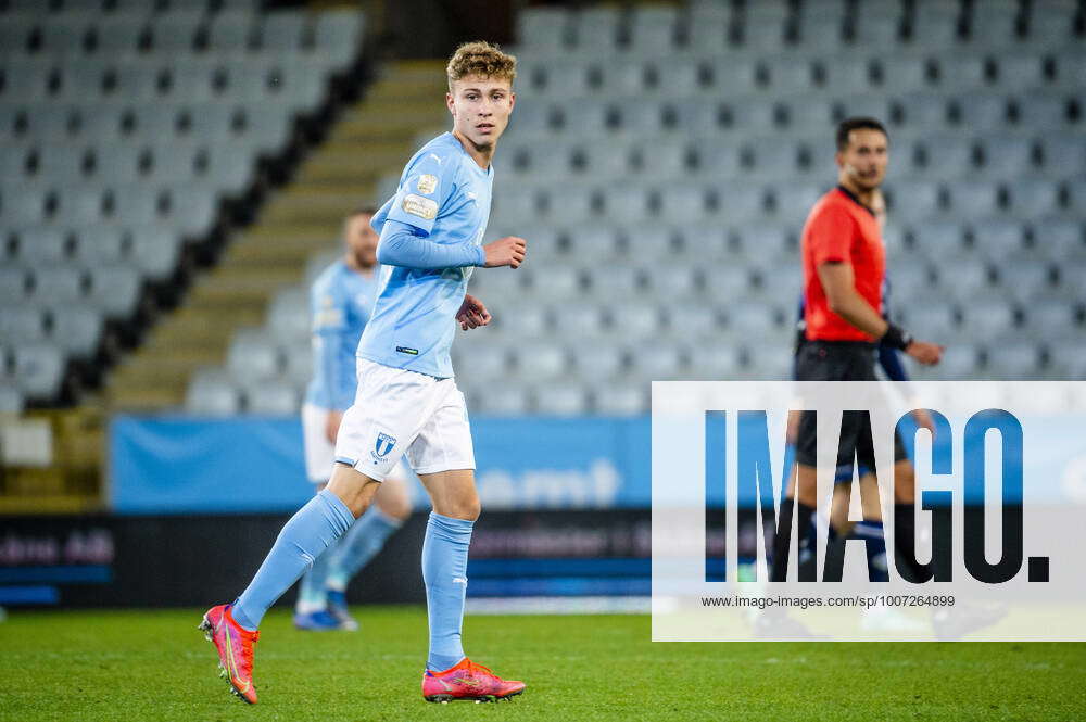 211013 Malmö FFs Hugo Bolin during the football match in the Swedish ...