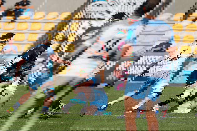 Junior LALOIFI during Zebre Rugby Club vs Glasgow Warriors, United ...