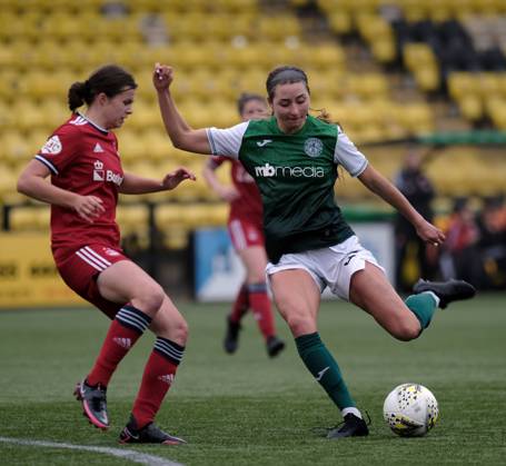 Tony Macaroni Arena, Livingston, Jess Broadrick (Aberdeen, 4) and Alexa ...