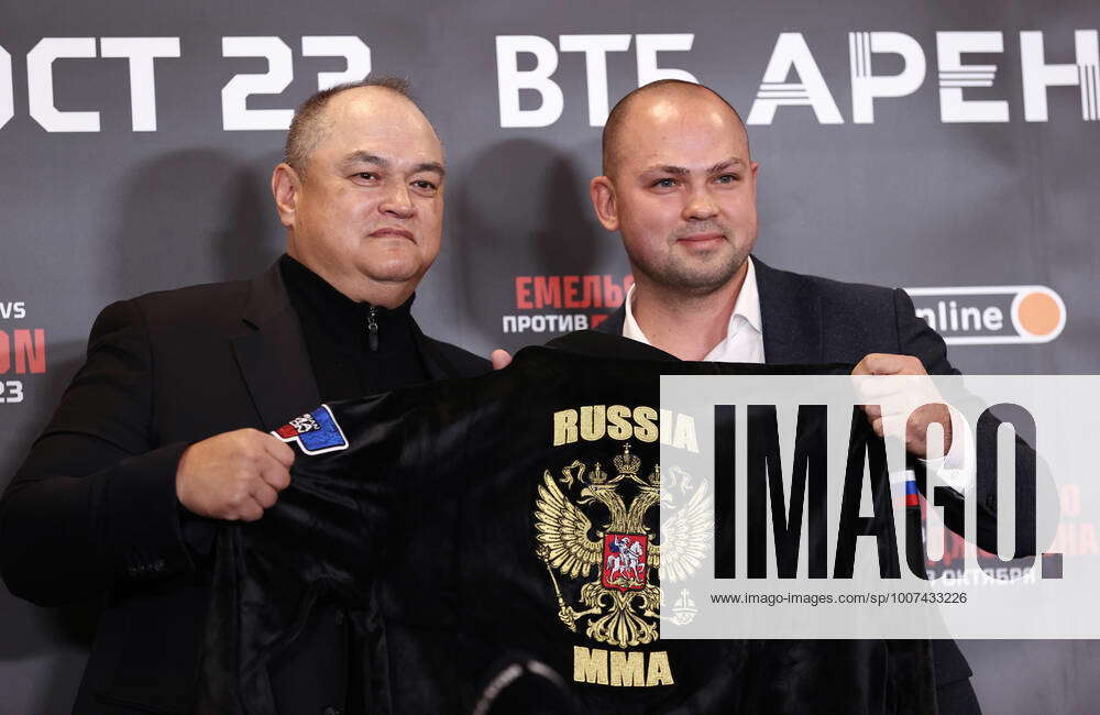MOSCOW, RUSSIA - OCTOBER 21, 2021: Bellator MMA president Scott Cocker ...