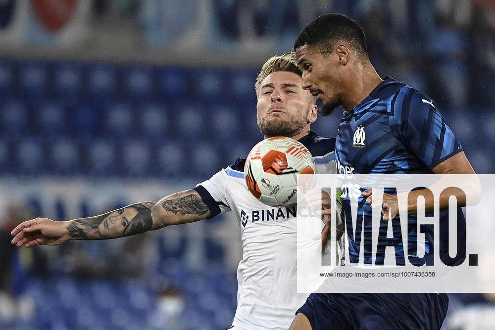 Rome: Lazios Ciro Immobile in action against Olympique de Marseille s ...
