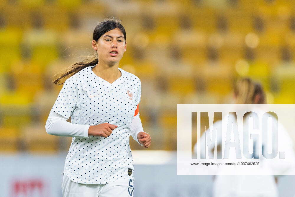 211022 Frances Alice Marques during the football match in the European ...
