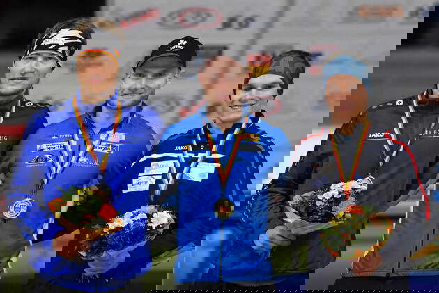 ICE RACING PETZOLD Fridtjof, BECKERT Patrick and MALY Felix at the ...