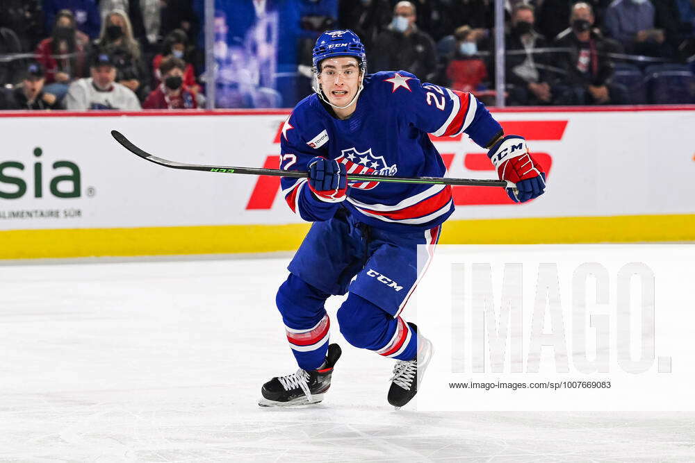 LAVAL, QC - OCTOBER 30: look on Rochester Americans right wing Jack ...