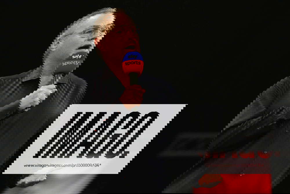 Darts Grand Slam of Darts 2021 PDC Sky commentator John Part during the ...