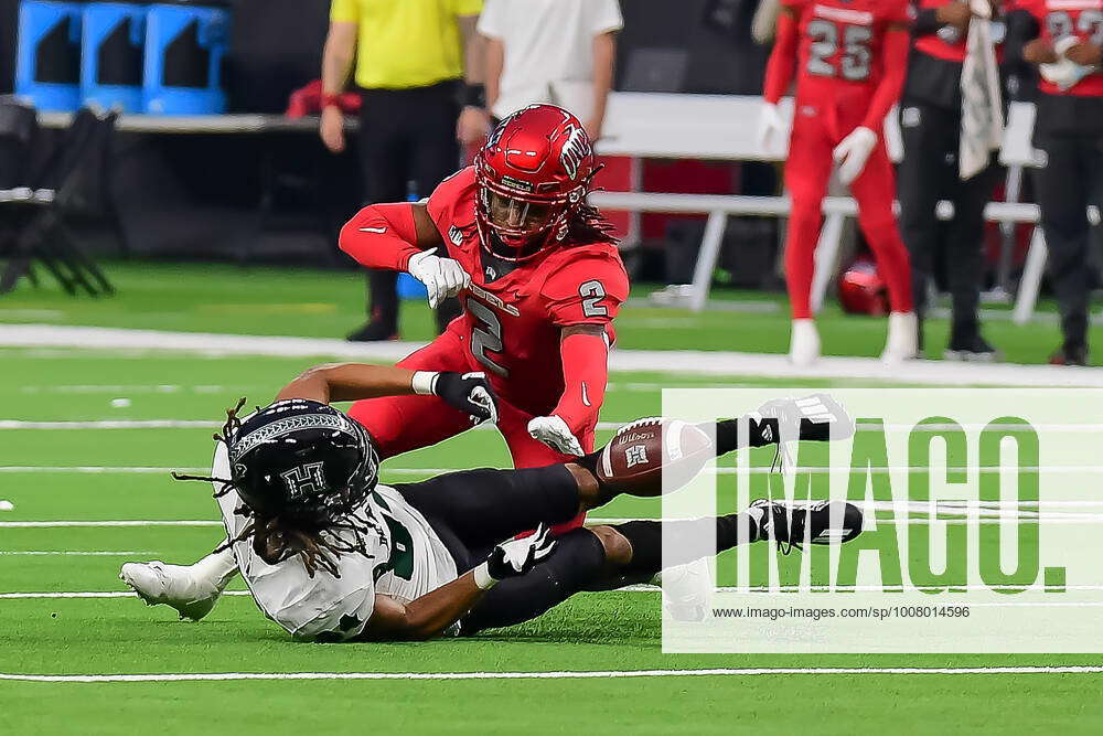 November 13, 2021, Las Vegas, Nevada, USA: UNLV Rebels defensive back ...