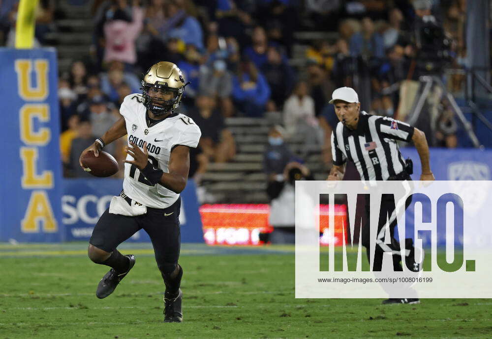November 13, 2021 Colorado Buffaloes quarterback Brendon Lewis 12 ...