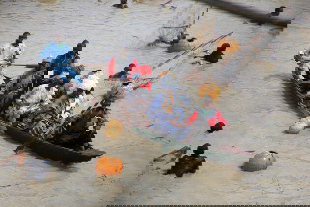 KEBBI, SOKOTO, NIGERIA. MARCH 14: Argungu fishing festival is a way of ...