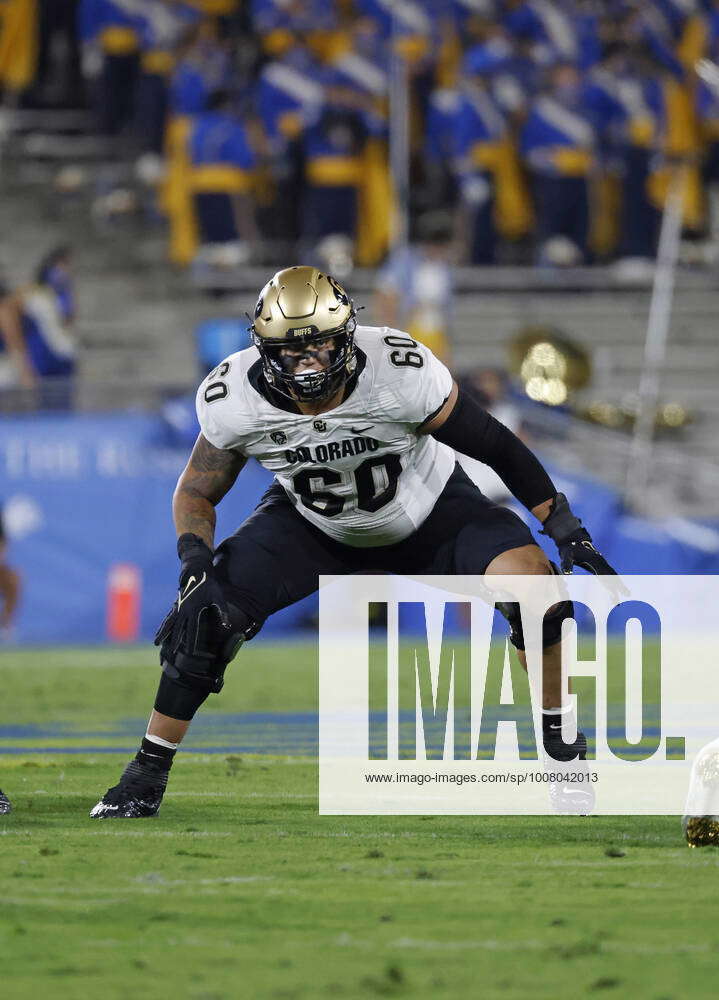 November 13, 2021 Colorado Buffaloes offensive lineman Jake Wiley 60 in ...