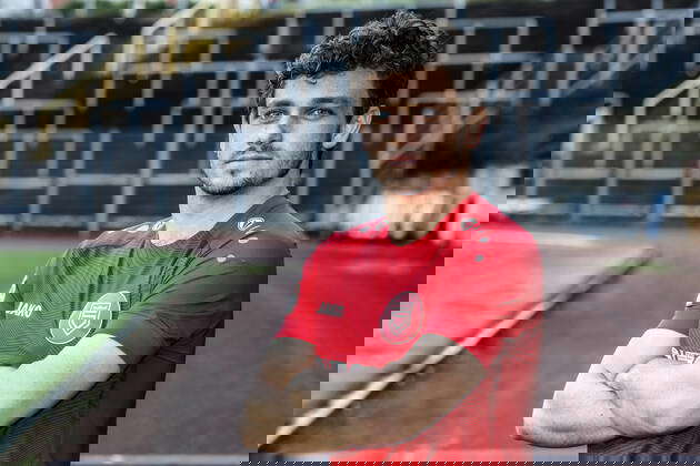 Eli Pinner football Oberliga Westfalen, single photo, Sportfreunde ...