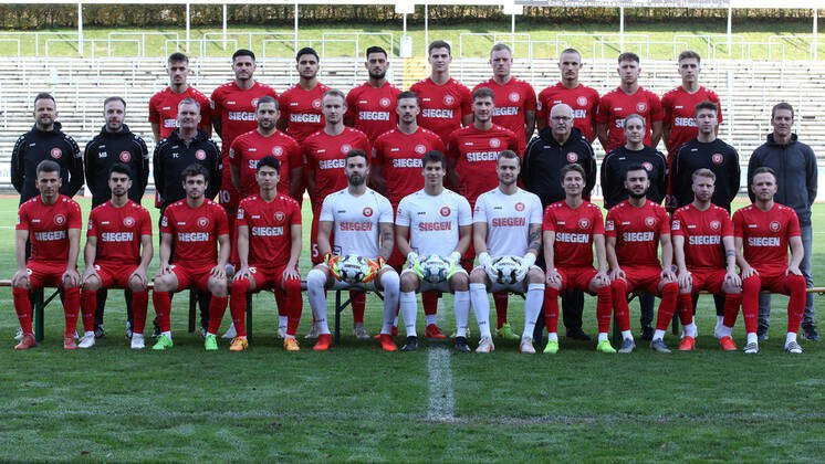 Back row from left Georgios Mavroudis, Marcel Mosch, Leandro Fuenfsinn ...