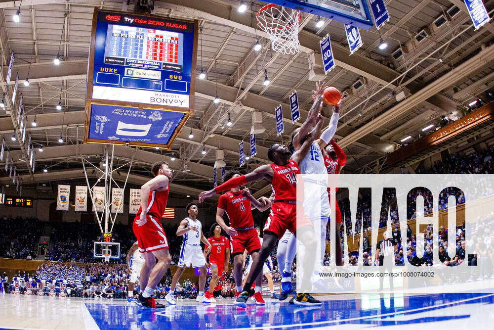 November 16, 2021: Gardner Webb Runnin Bulldogs forward Kareem Reid (14 ...