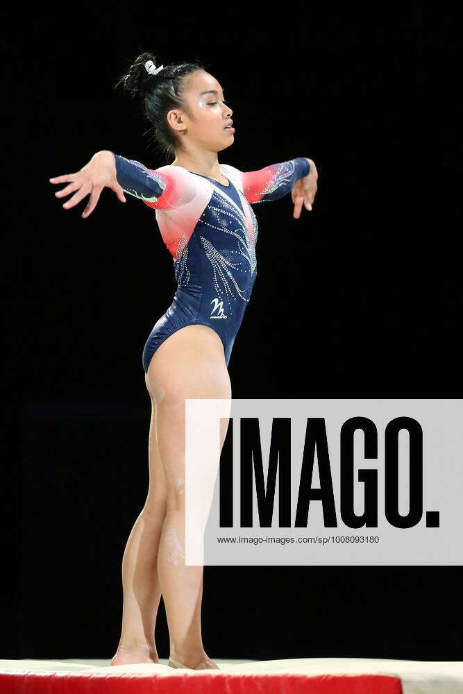 Jea Maracha, GBR, during 2021 Elite Gym Massilia in Marseille