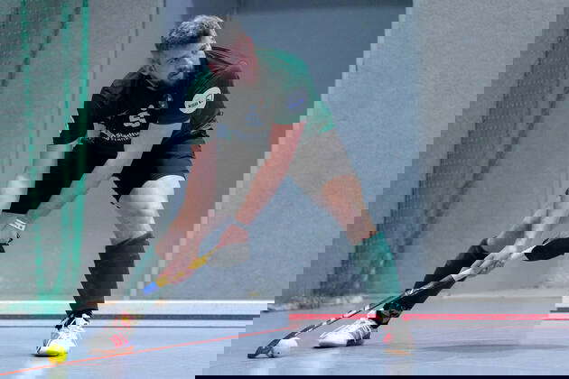 Sandro Reinhard TGF, 69 , on the ball, cutout, full body, single ...