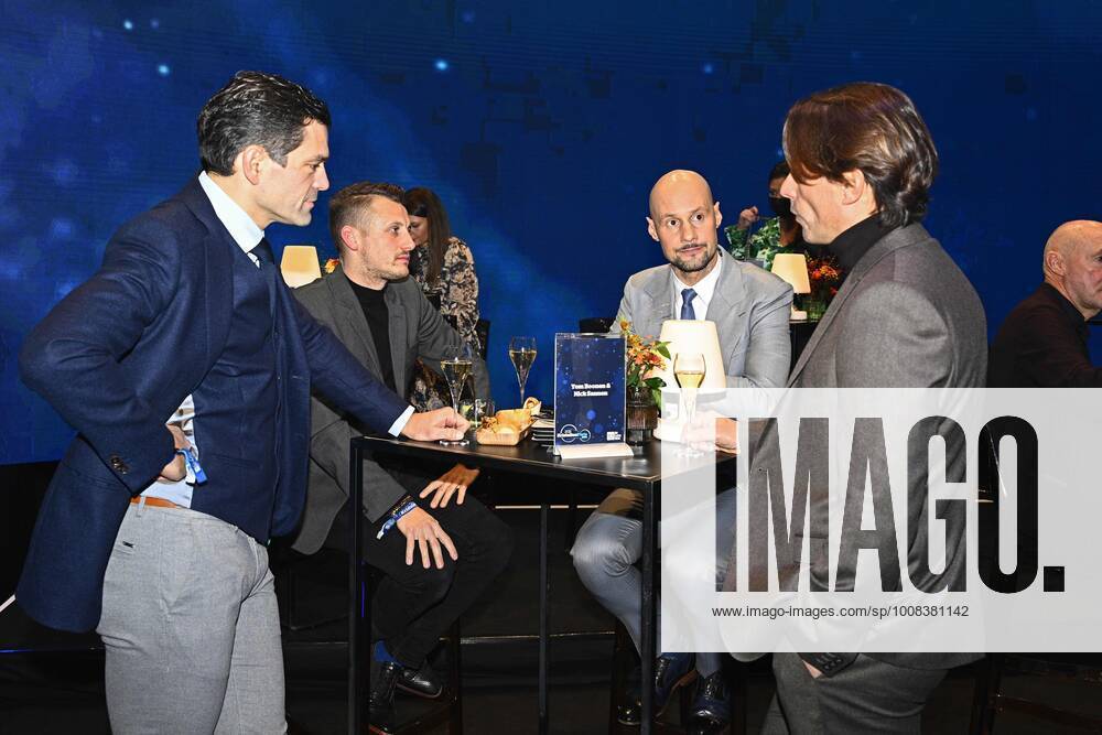 VILVOORDE, BELGIUM - DECEMBER 01 : Tom Boonen, Christoph Roodhooft ...