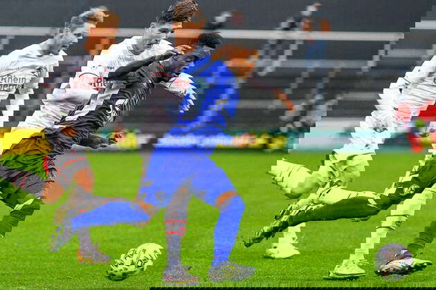 v li Daniel Kankam Kyerewaa Schalke 04 II, 7 , Sava Arangel Cestic FC ...