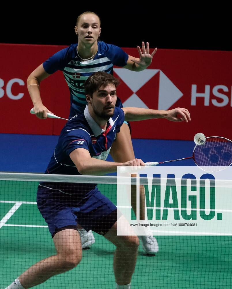 Mathias Christiansen and Alexandra Boj from Denmark in action against ...