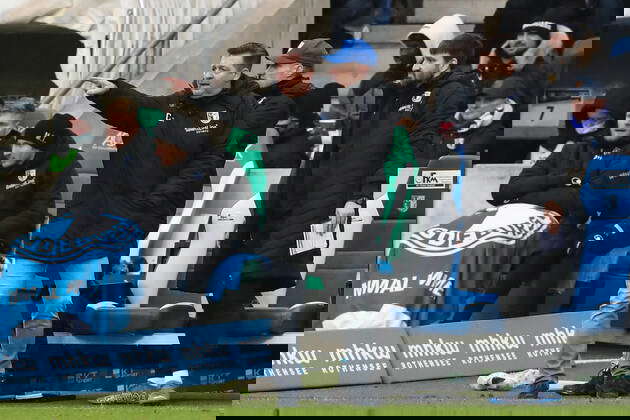 Coach Christian Titz and Co Coach Andre Kilian 1 FC Magdeburg 3 Liga ...