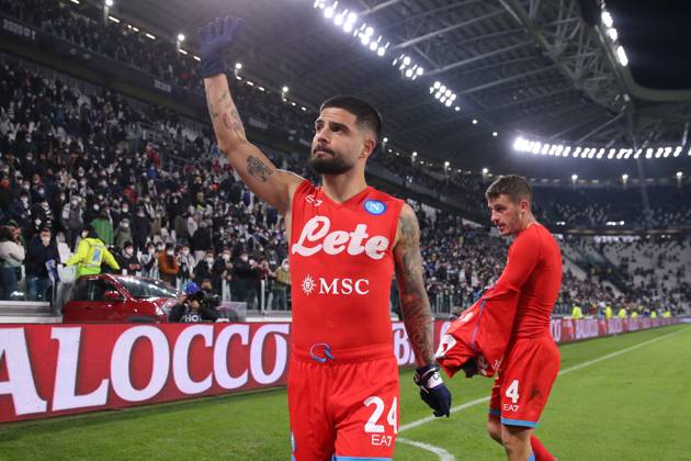 Turin, Italy, 6th January 2022. Lorenzo Insigne of SSC Napoli ...