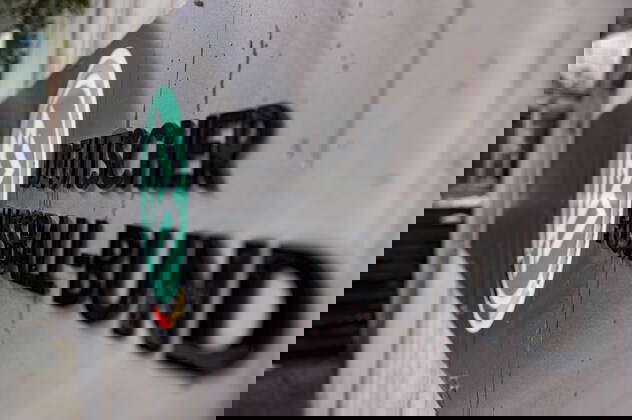 DFB headquarters in Otto Fleck Schneise in Frankfurt on