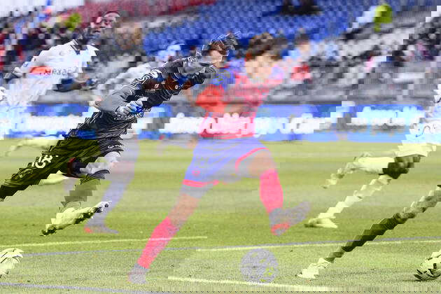 CLERMONT FERRAND, FRANCE JANUARY 09 Elbasan Rashani of Clermont Foot in ...