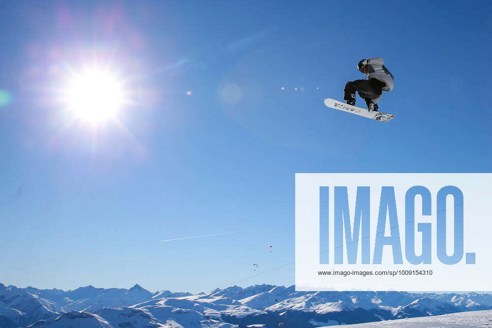 (220116) -- LAAX, Jan. 16, 2022 -- Tiarn Collins of New Zealand ...