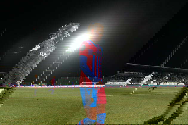 LAS ROZAS, MADRID, SPAIN: Caroline Graham Hansen of FC Barcelona, Barca ...