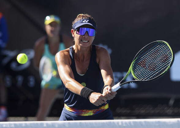 Darija Jurak CRO and Andreja Klepac, Womens Doubles Tennis Australian ...