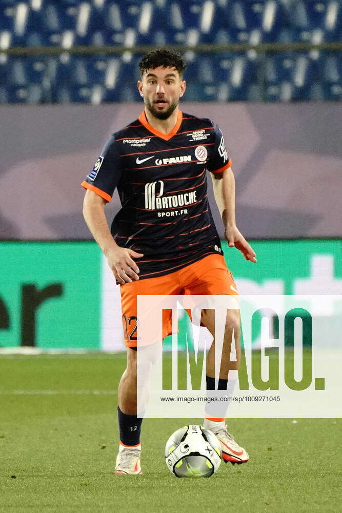 Jordan Ferri (Montpellier FC) FOOTBALL : Montpellier vs Troyes - Ligue ...