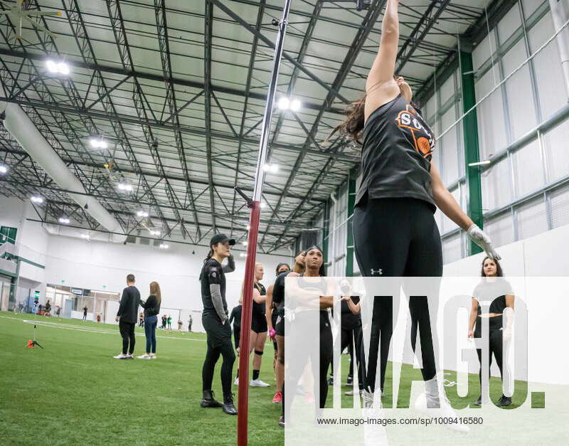 January 15, 2022, Cedar Park, Texas, U.S: Tryouts for the X League ...