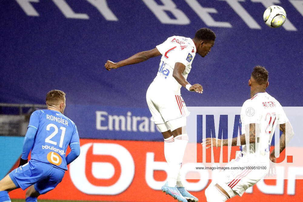 Castello Lukeba OL FOOTBALL : Olympique Lyonnais (OL) vs Olympique de ...