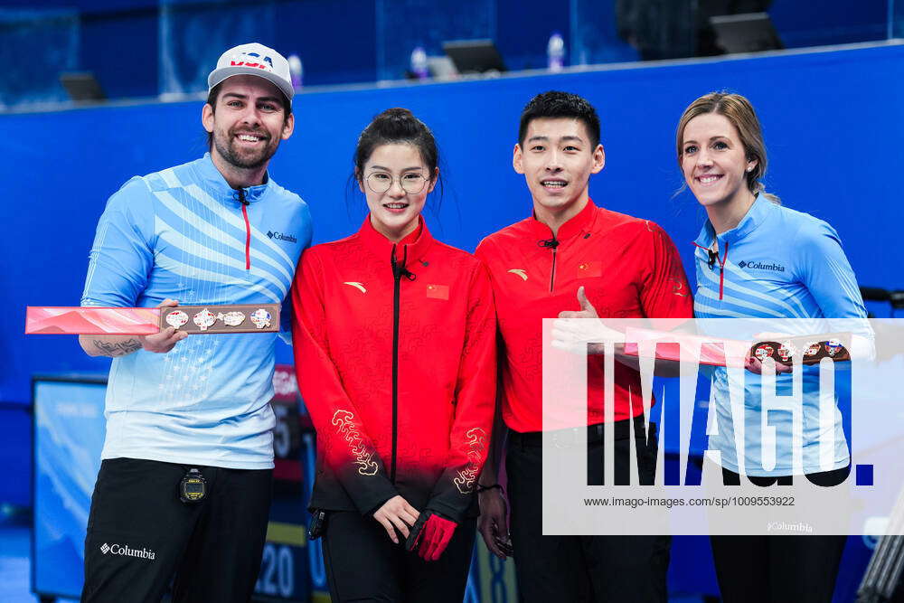 BEIJING, CHINA - FEBRUARY 05: Vicky Persinger and Christopher Plys of ...