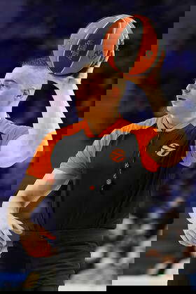 French referee Mehdi Difallah during Euroleague match, Regular Season, Round