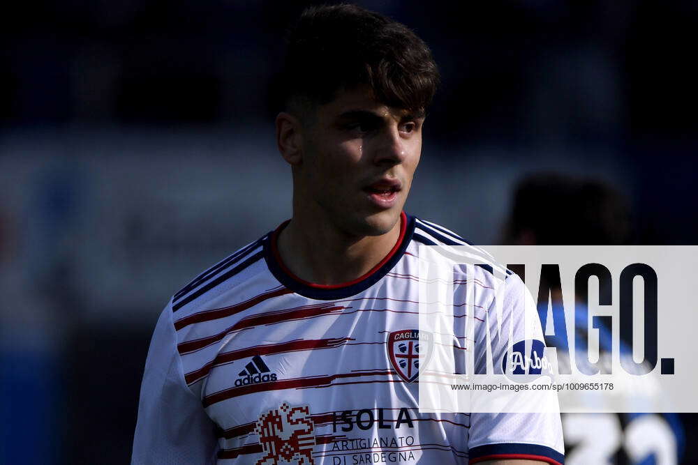 Adam Obert of Cagliari Calcio looks on during the Serie A football ...