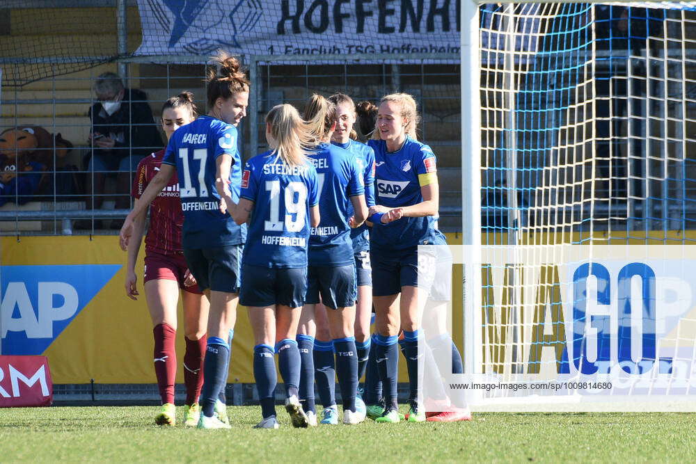Tojubel zum 2 0 durch Sarai Linder TSG 1899 Hoffenheim 22 GER, TSG 1899 ...