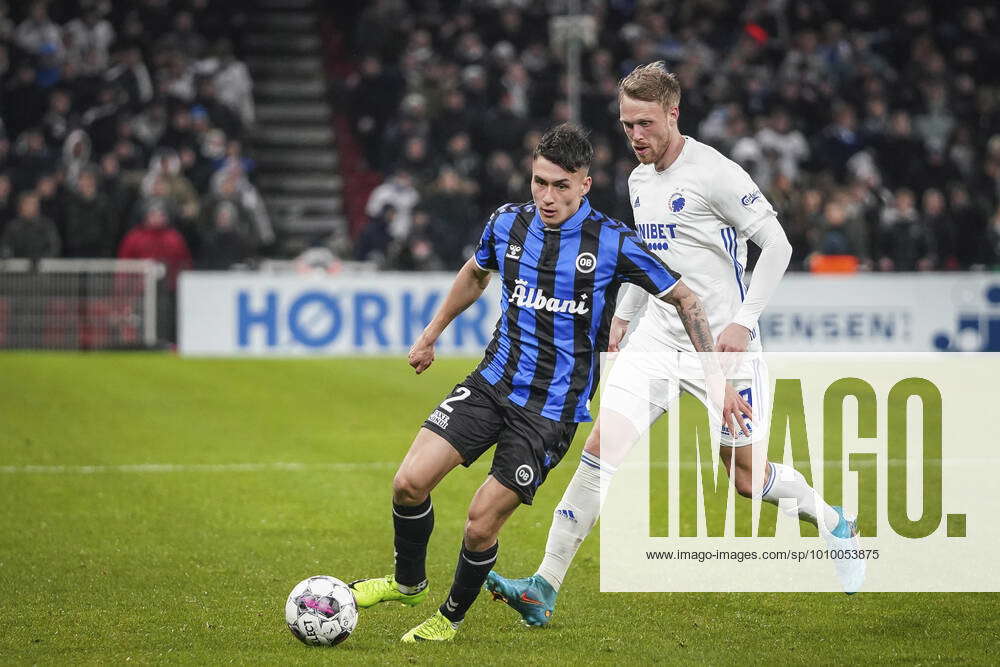 FC Copenhagen v Odense Boldklub, Danish Superliga football, Copenhagen ...