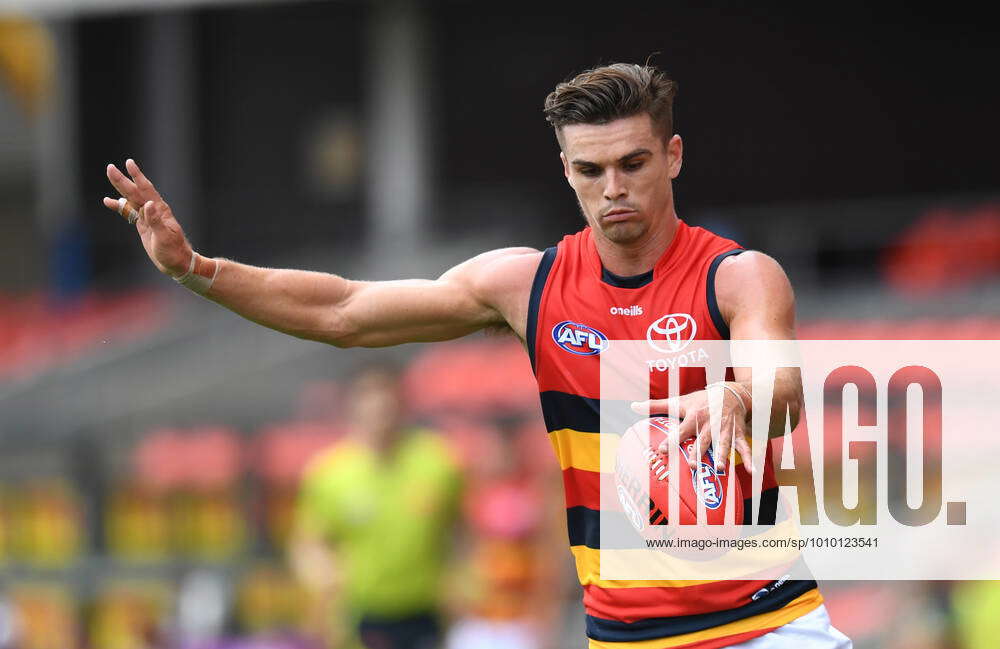 AFL LIONS CROWS, Ben Keays of the Crows in action during the pre-season ...