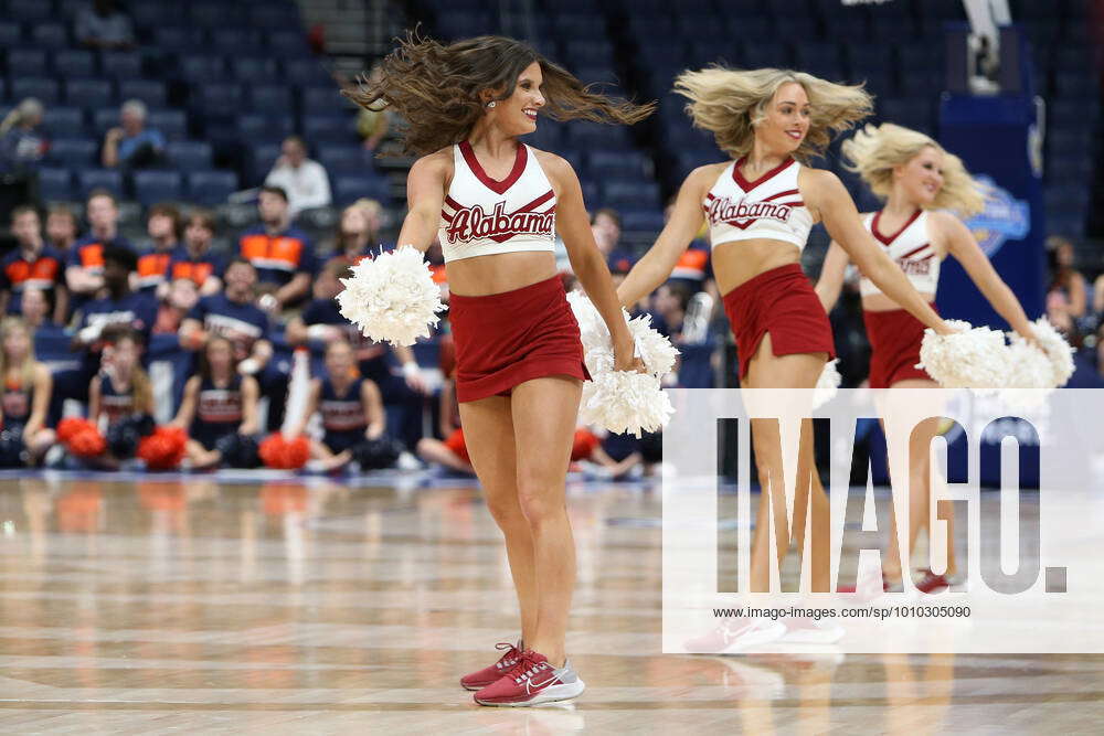 NASHVILLE, TN - MARCH 02: The Alabama Crimson Tide dance team performs ...