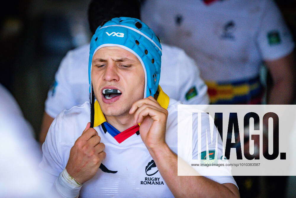 Madrid, Spain: DRAGOS SER, of Romania, enter in the field during the ...