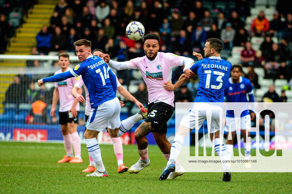 Rochdale v Barrow - Sky Bet League 2 Aaron Amadi-Holloway of Barrow FC ...