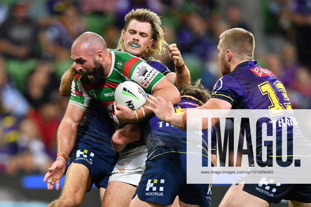 NRL STORM RABBITOHS, Mark Nicholls of the Rabbitohs during the Round 2 ...