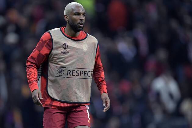 ISTANBUL Ryan Babel of Galatasaray SK during the UEFA Europa League ...