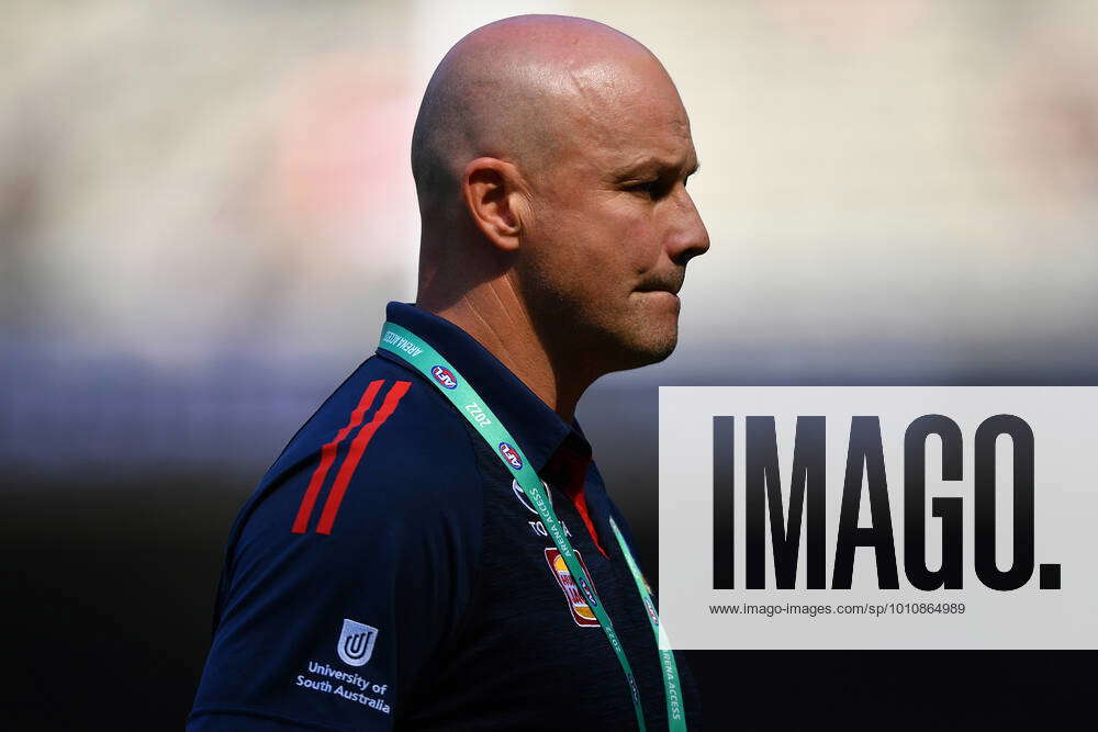 AFL MAGPIES CROWS, Adelaide Crows head coach Matthew Nicks during the ...