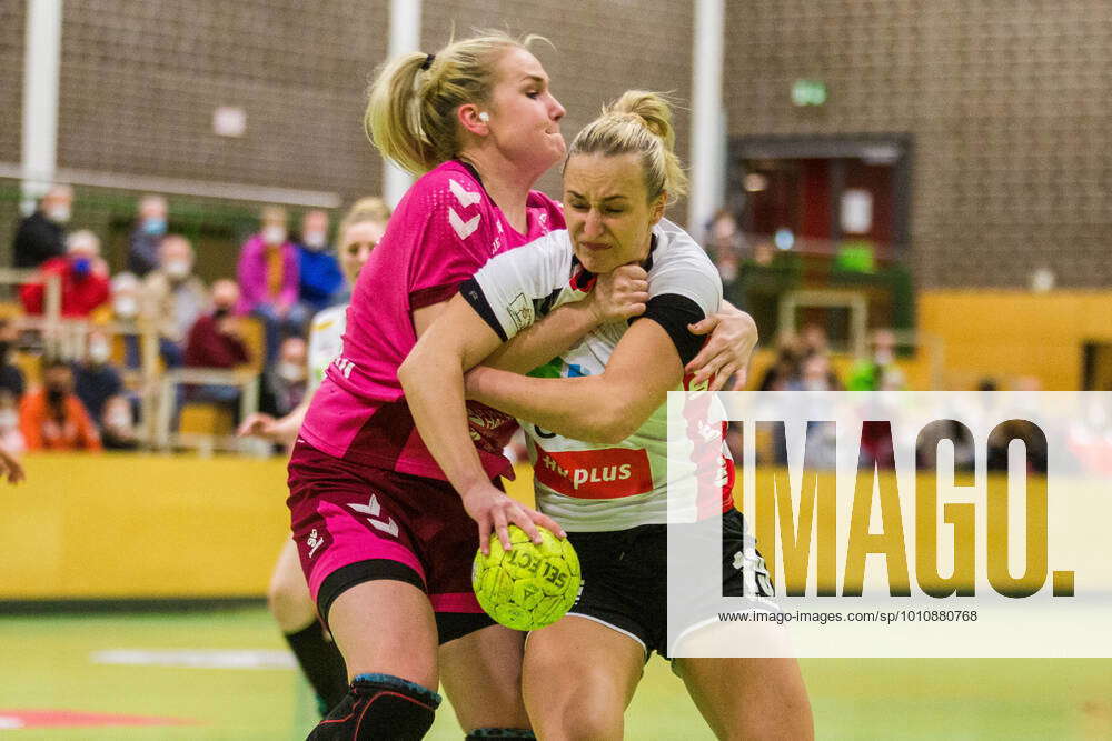 19 Lea Gruber (SV) vs. 2 Annika Ingenpaß (SV), HSG Bad Wildungen Vipers ...