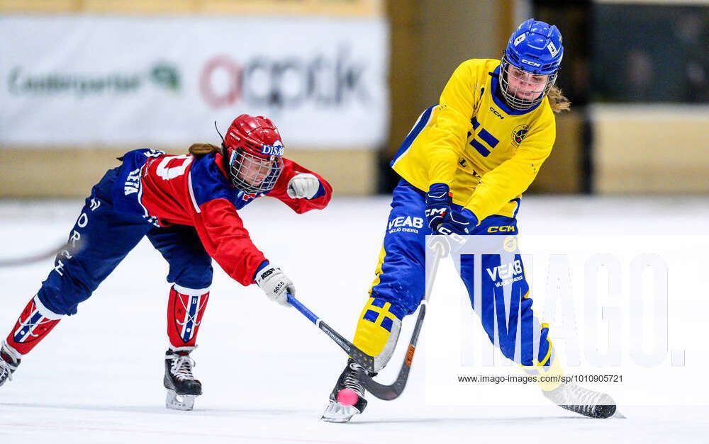 220327 Lisa Östman of Sweden during the WomenÂ s Bandy World ...